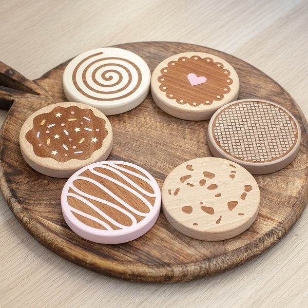 Wooden Cookies Set – The Wood Cove